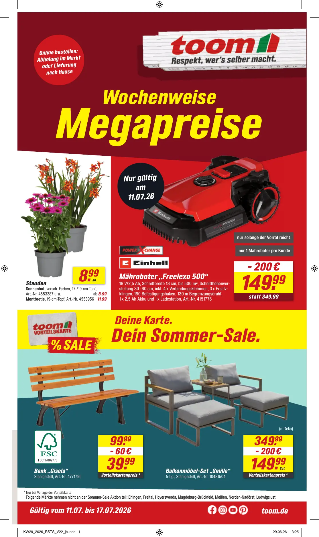 Fabelhafte Toom Prospekt Nchste Woche Bild