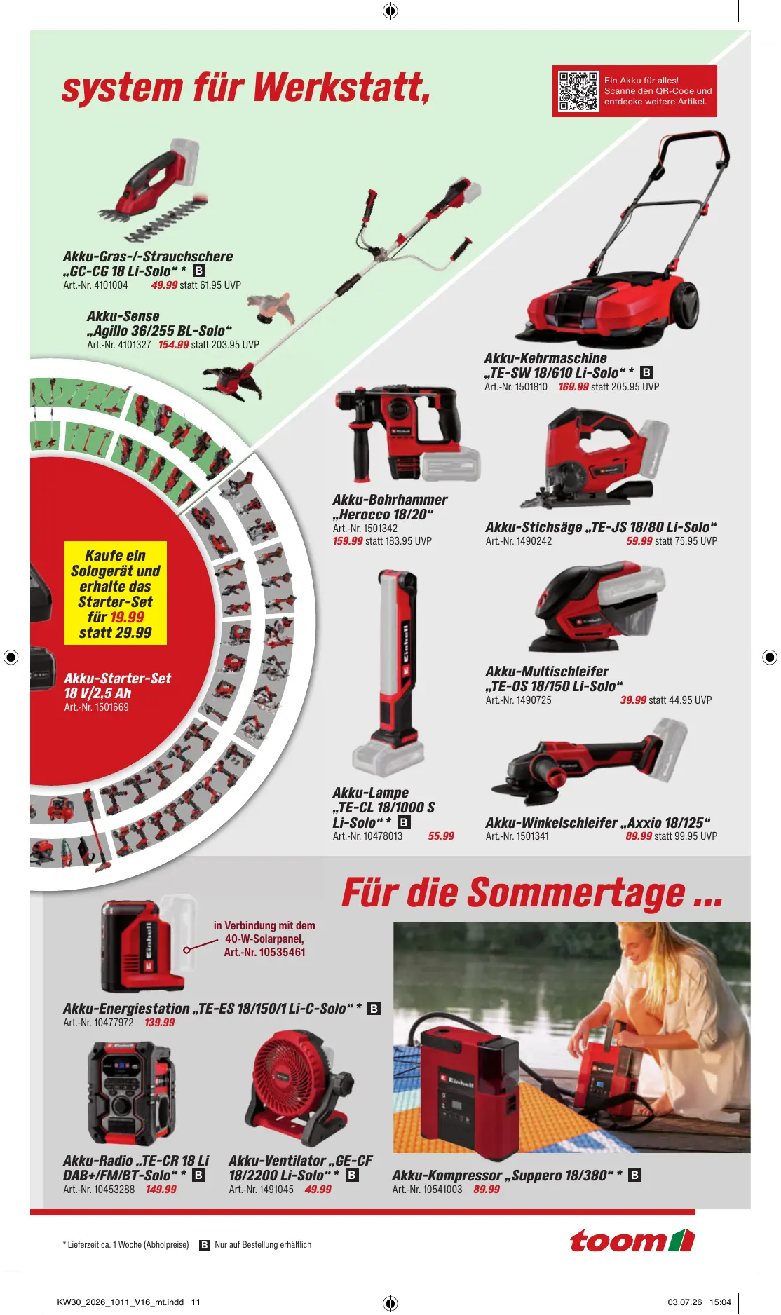 Faszinierend Toom Werbung Nächste Woche Fotos