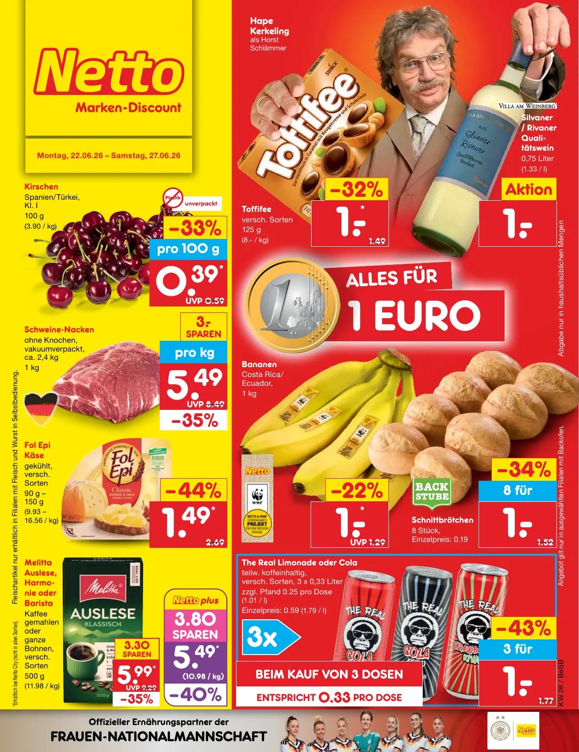Netto Prospekt ab 22.06.2026 | Angebote nächste Woche